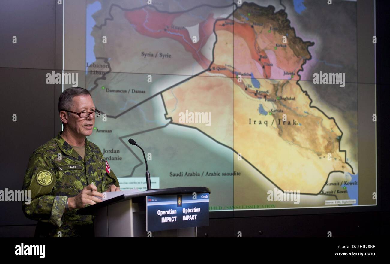 Commander Canadian Joint Operations Command Lieutenant-General Jonathan ...
