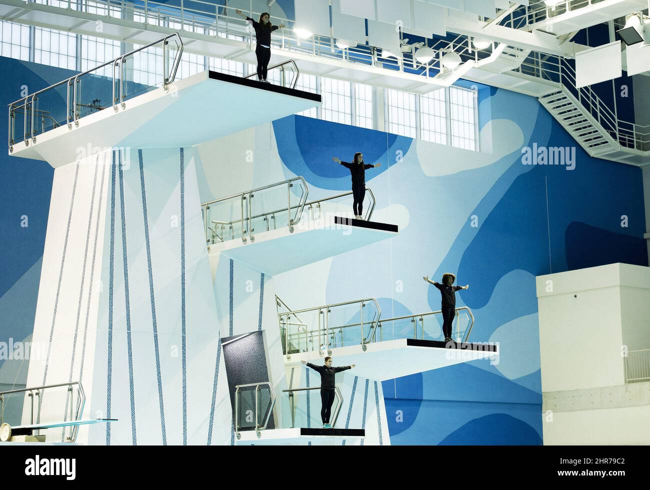 Canadian divers know as the Fab IV, pictured top to bottom, Roseline ...