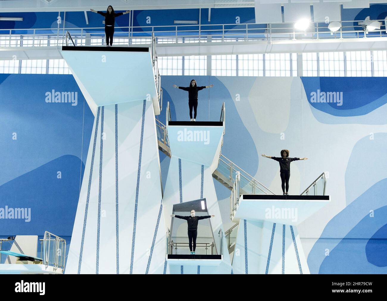 Canadian divers know as the Fab IV, pictured top to bottom, Roseline ...