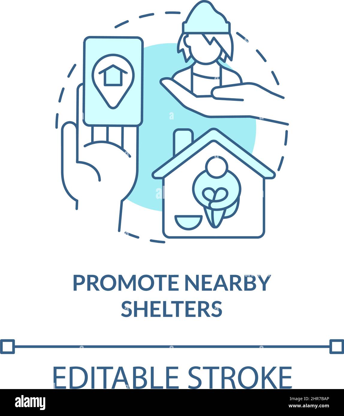 Crisis shelters Stock Vector Images - Alamy