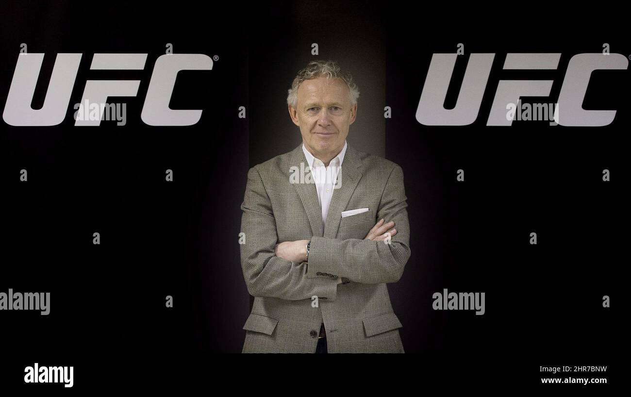 UFC Canada President Tom Wright poses during a UFC 186 media event in ...