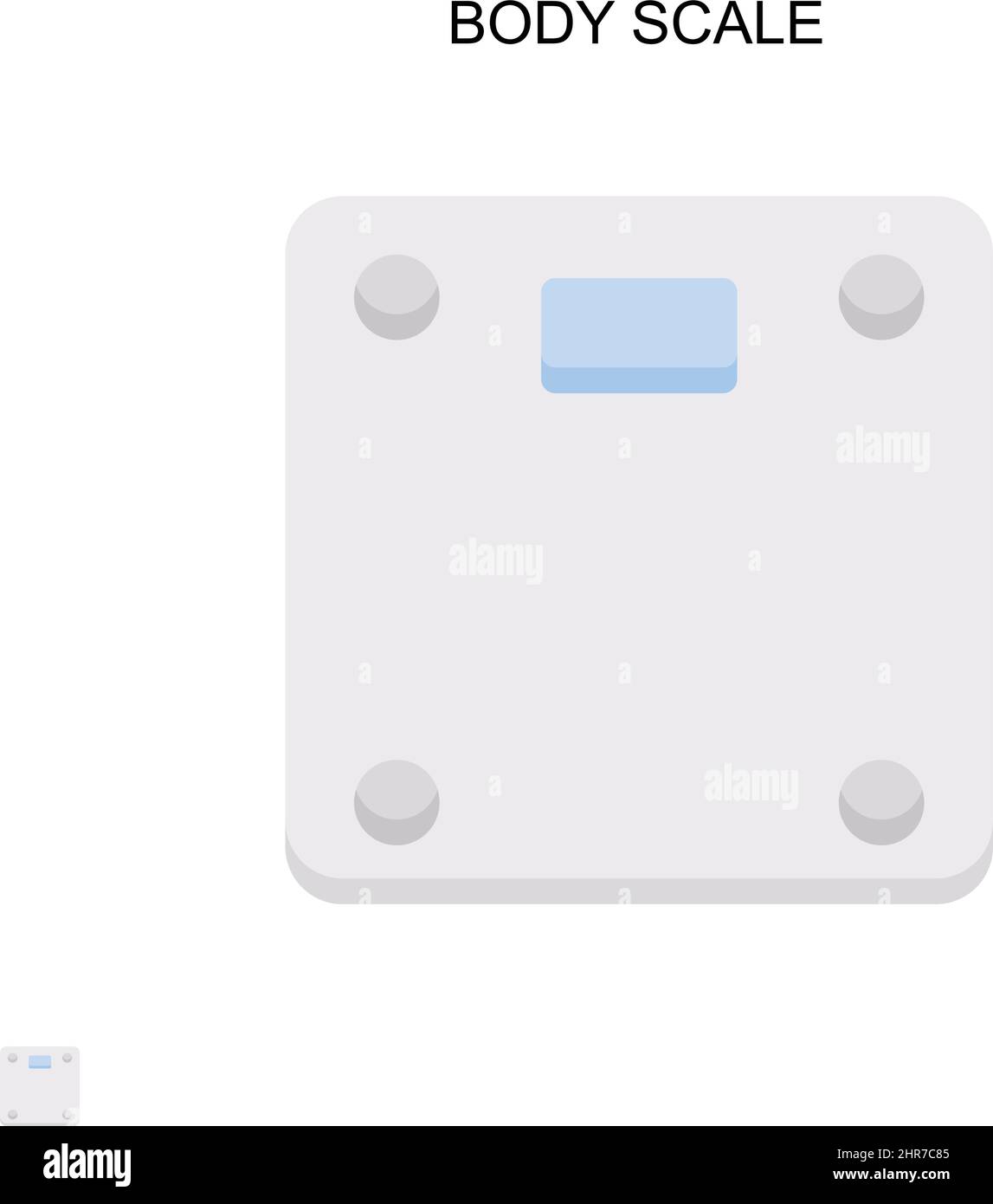 Body scale Stock Vector Images - Alamy