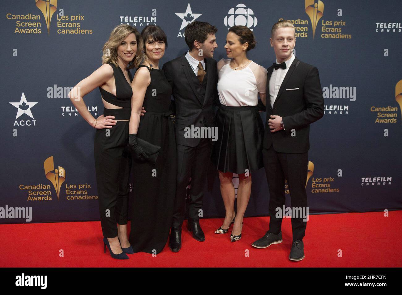 Nancy Grant (left to right), Anne Dorval, Xavier Dolan, Suzanne Clement ...