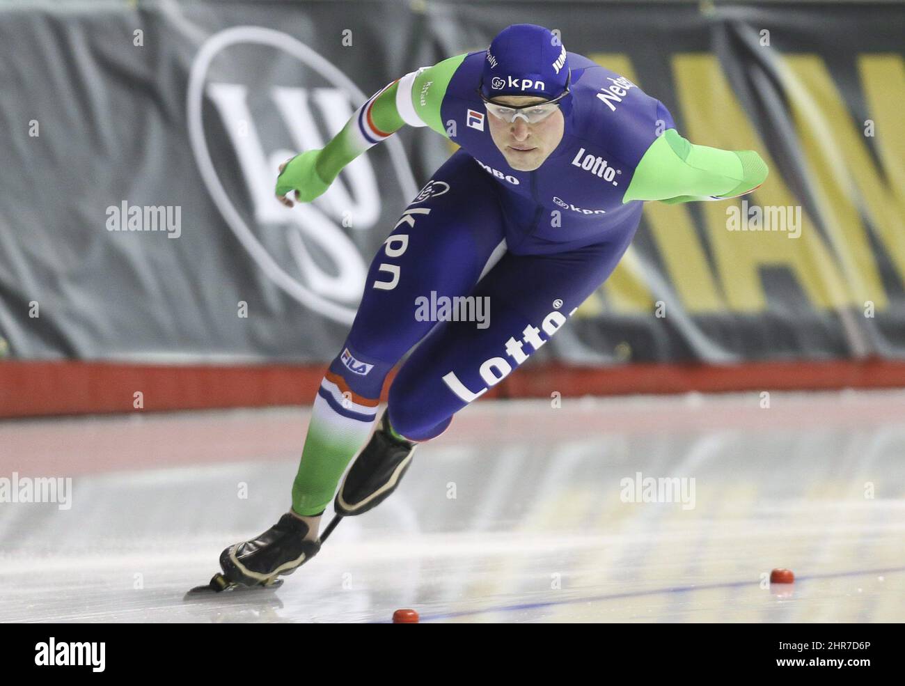 Sven Kramer of the Netherlands finished fourth in the 1500 metre race ...