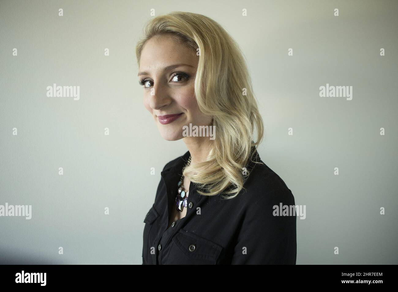 Emilie Blum, a former intelligence specialist with the U.S. military ...