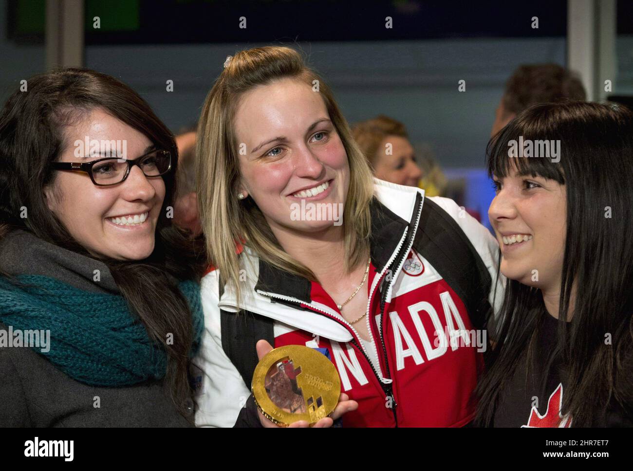 Canadian Olympic women's hockey gold medallist Marie-Philip Poulin ...