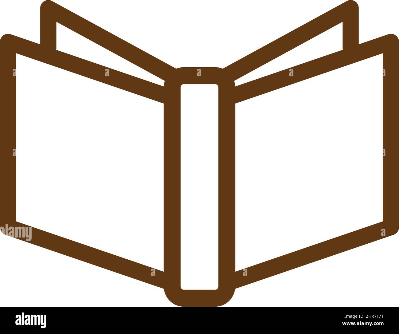 Vector Book icon related to education, library, bookstore or knowledge ...