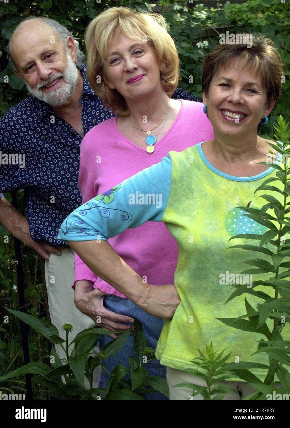 Sharon Hampson, Lois Lilienstein and Bram Morrison are photographed in ...