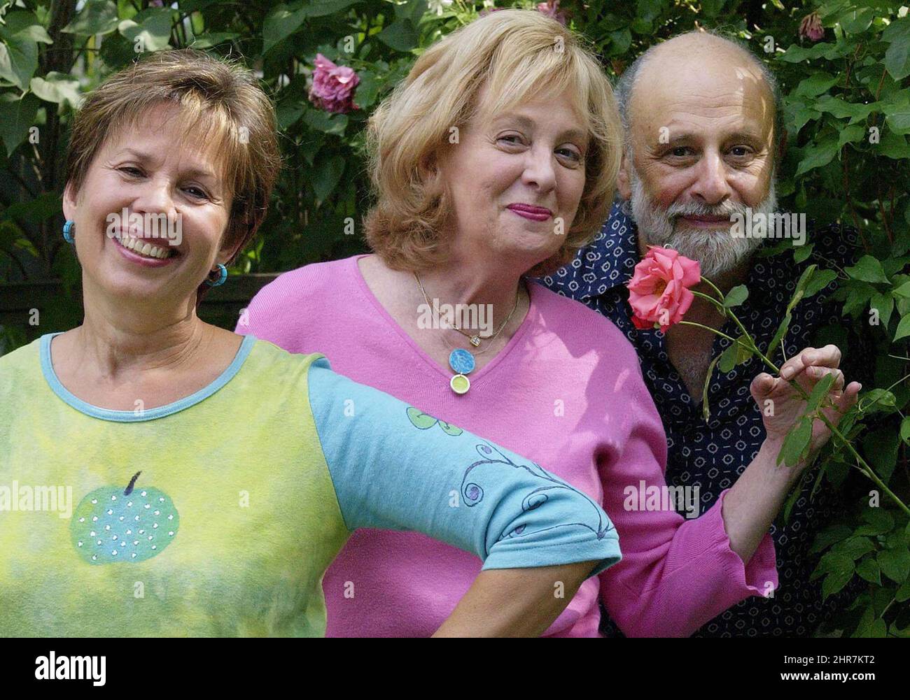 Sharon Hampson, Lois Lilienstein and Bram Morrison are photographed in ...