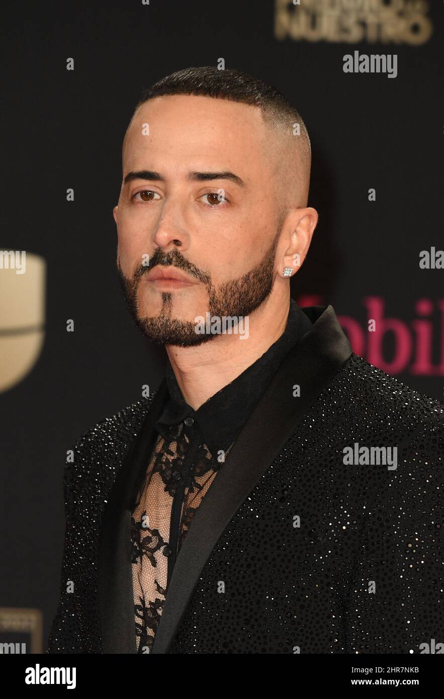 MIAMI, FL - FEBRUARY 24: Yandel at Univision's 34th Premio Lo Nuestro a ...