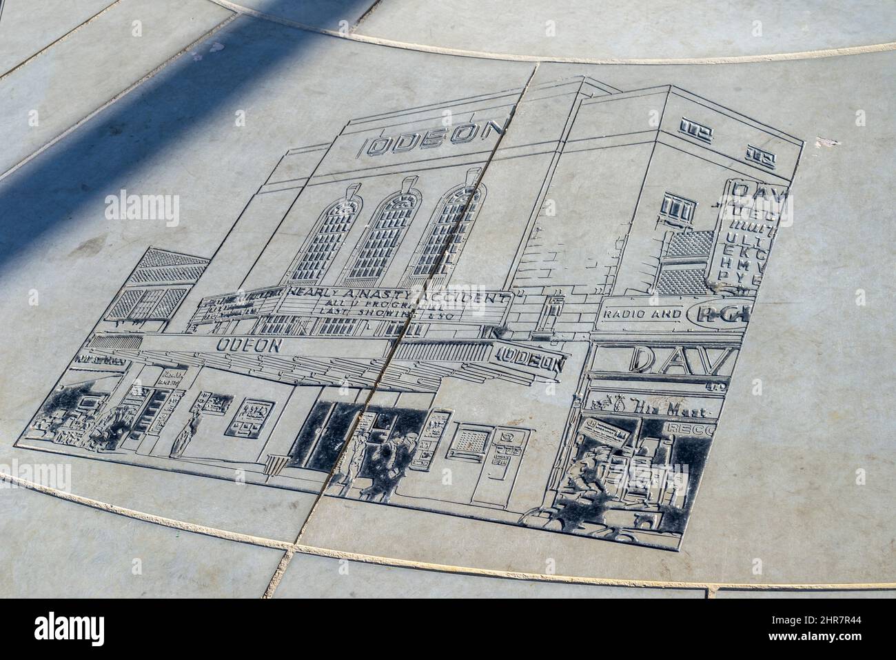 Newly unveiled wayfinding stone circle attraction at the top of the ...