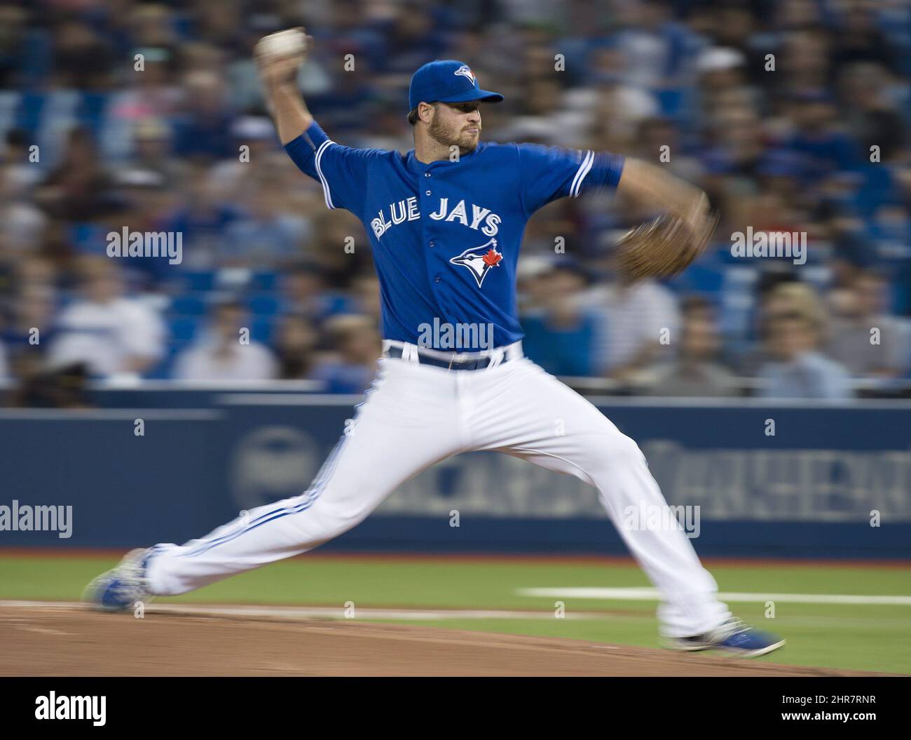Toronto Blue Jays starting pitcher Scott Copeland makes his major ...