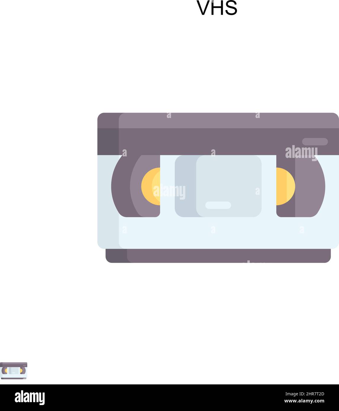 Vhs vector hi-res stock photography and images - Alamy