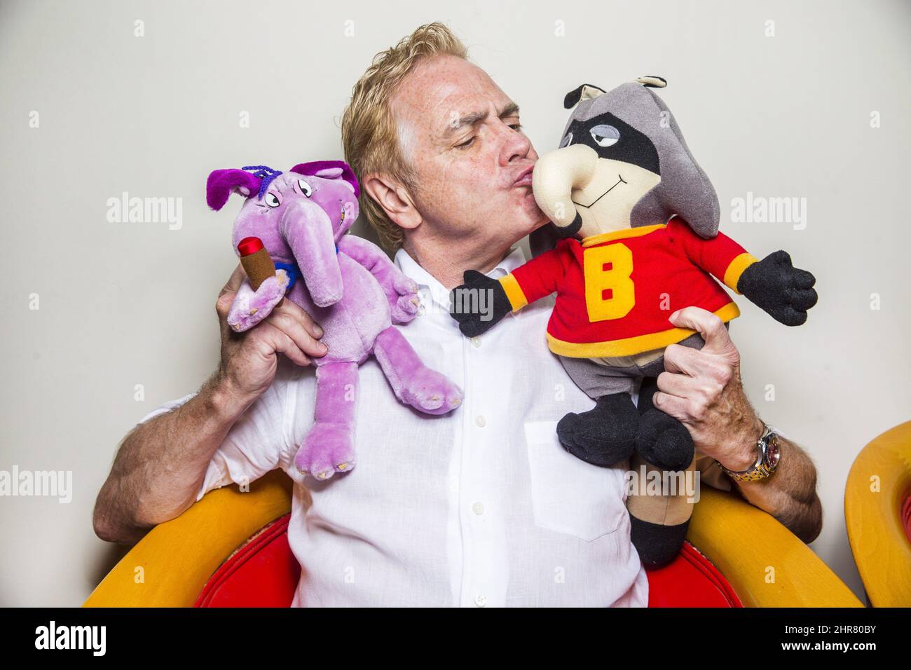 Kevin Gillis, creator of the television cartoon "Raccoons " and ...