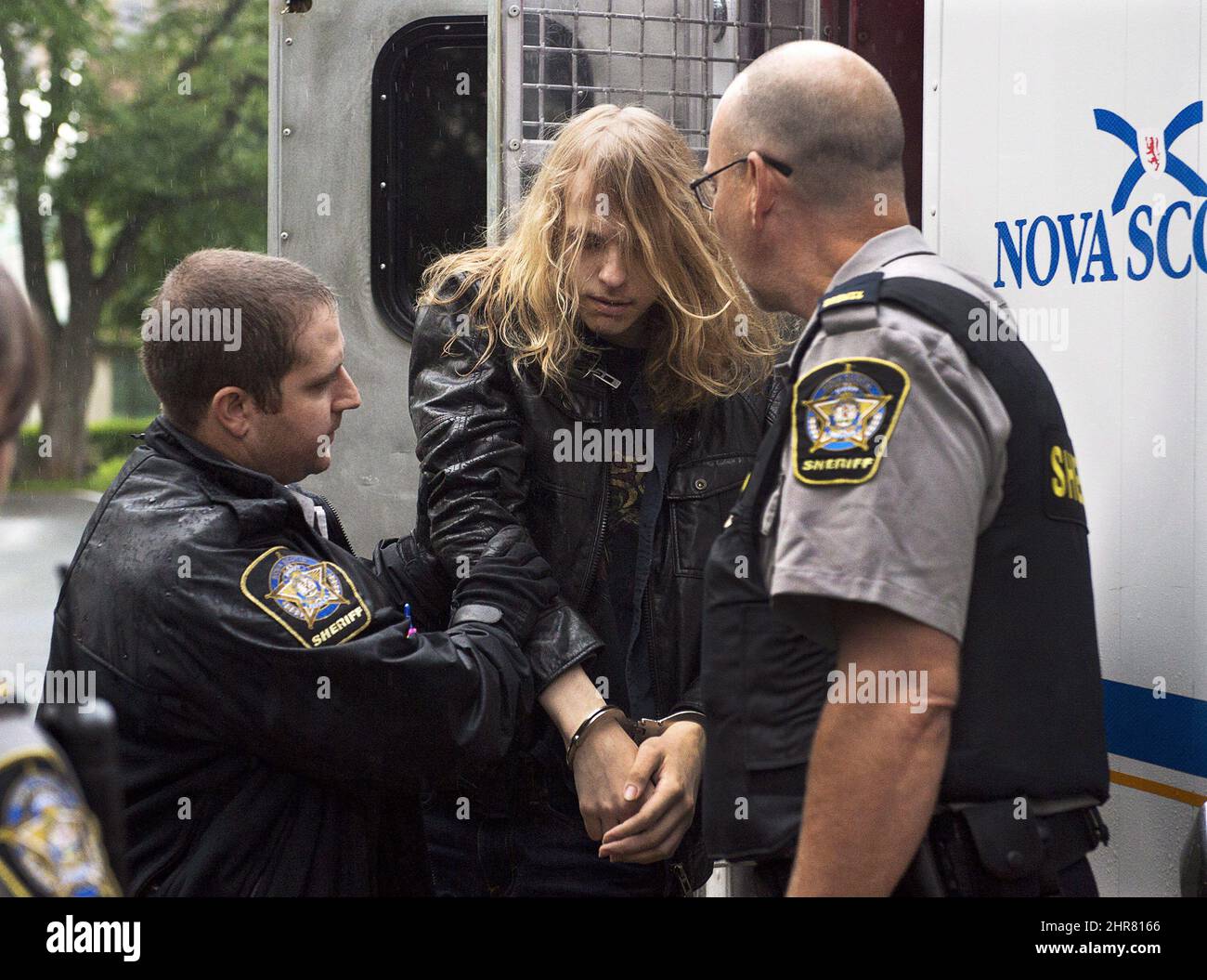 Randall Steven Shepherd arrives at provincial court for a preliminary ...