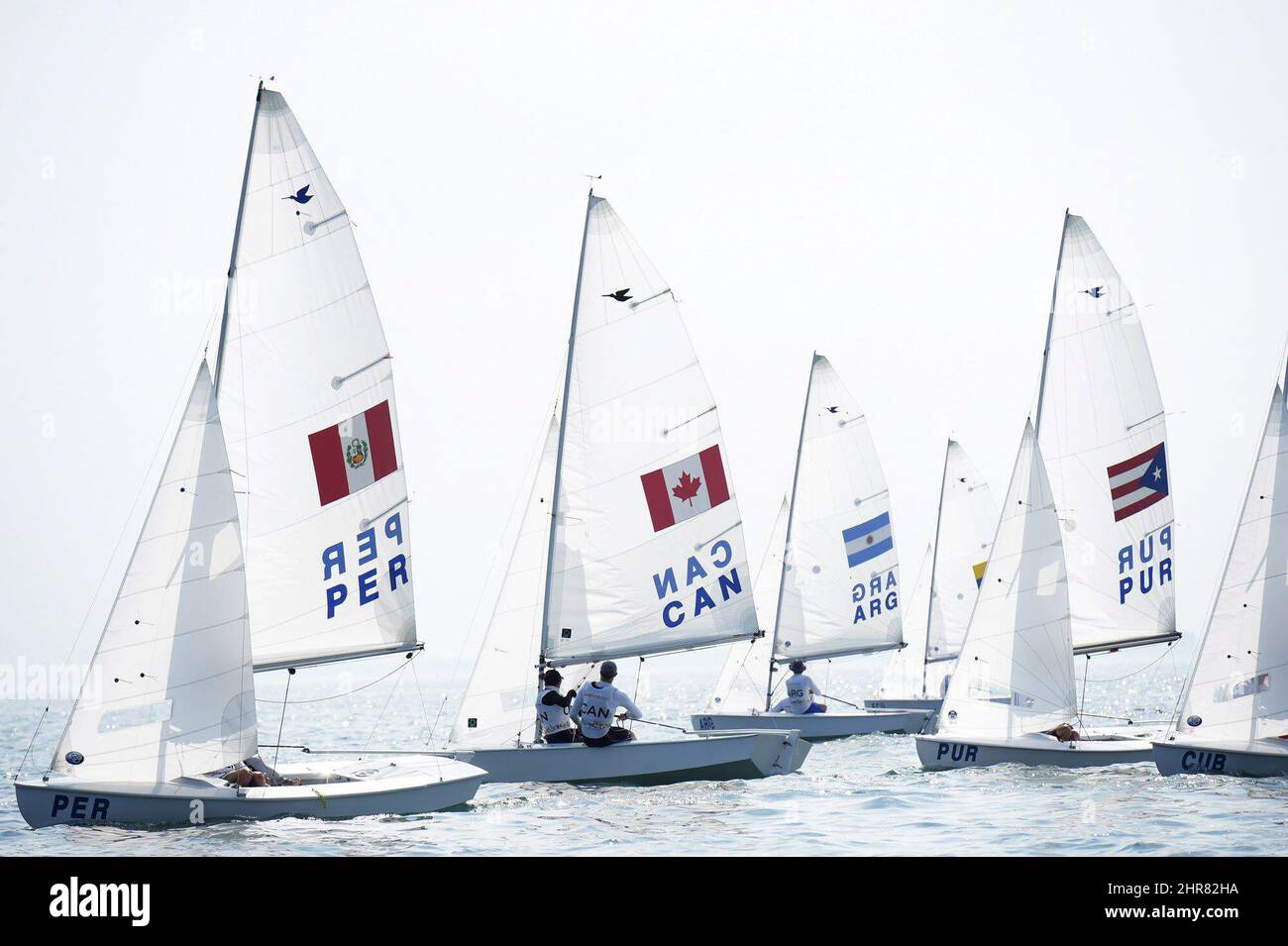 Canada's Evert McLaughlin and Alexandra Damley-Strnad, second right ...