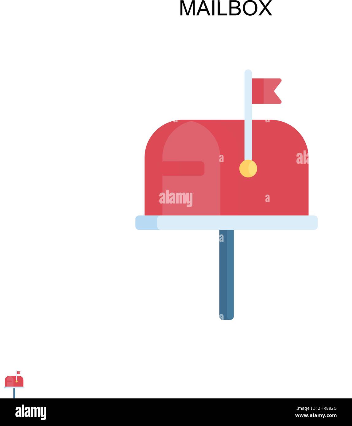 News icon envelope hi-res stock photography and images - Alamy