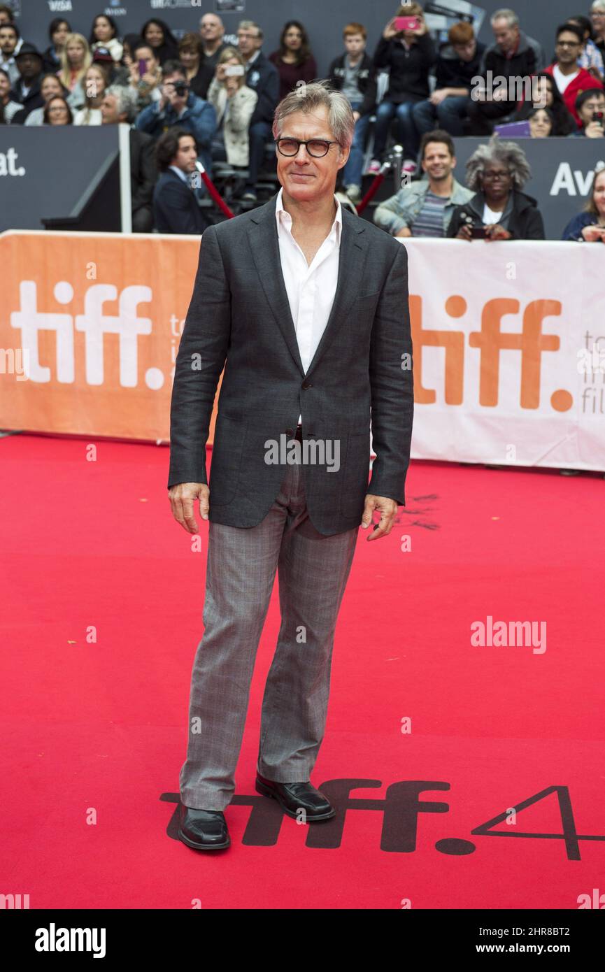 Actor Henry Czerny arrives on the red carpet at the gala for the film ...