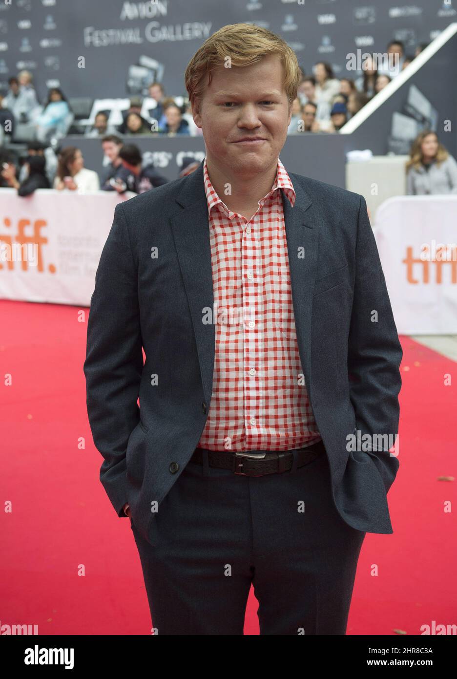 Actor Jesse Plemons arrive on the red carpet at the gala for the film ...