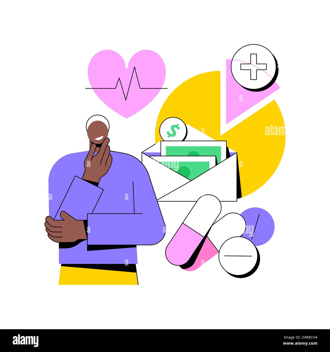 Supplemental insurance Stock Vector Images - Alamy