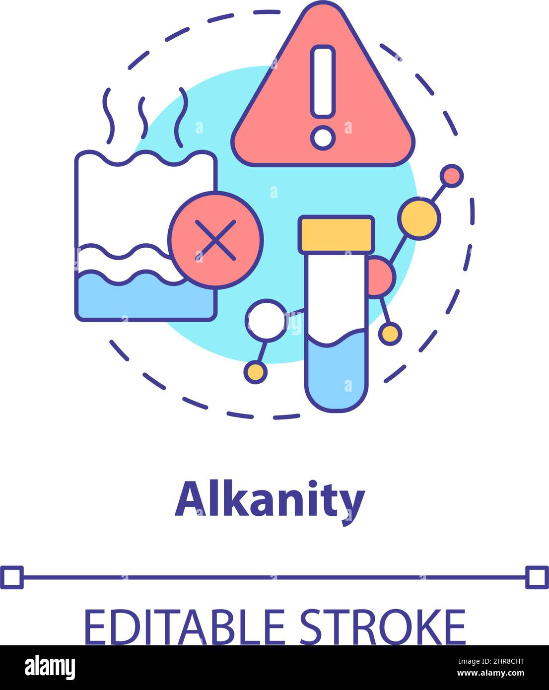 Alkalinity concept icon Stock Vector Image & Art - Alamy