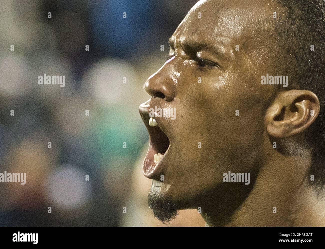 Montreal Impact's Didier Drogba celebrates after beating Toronto FC in ...