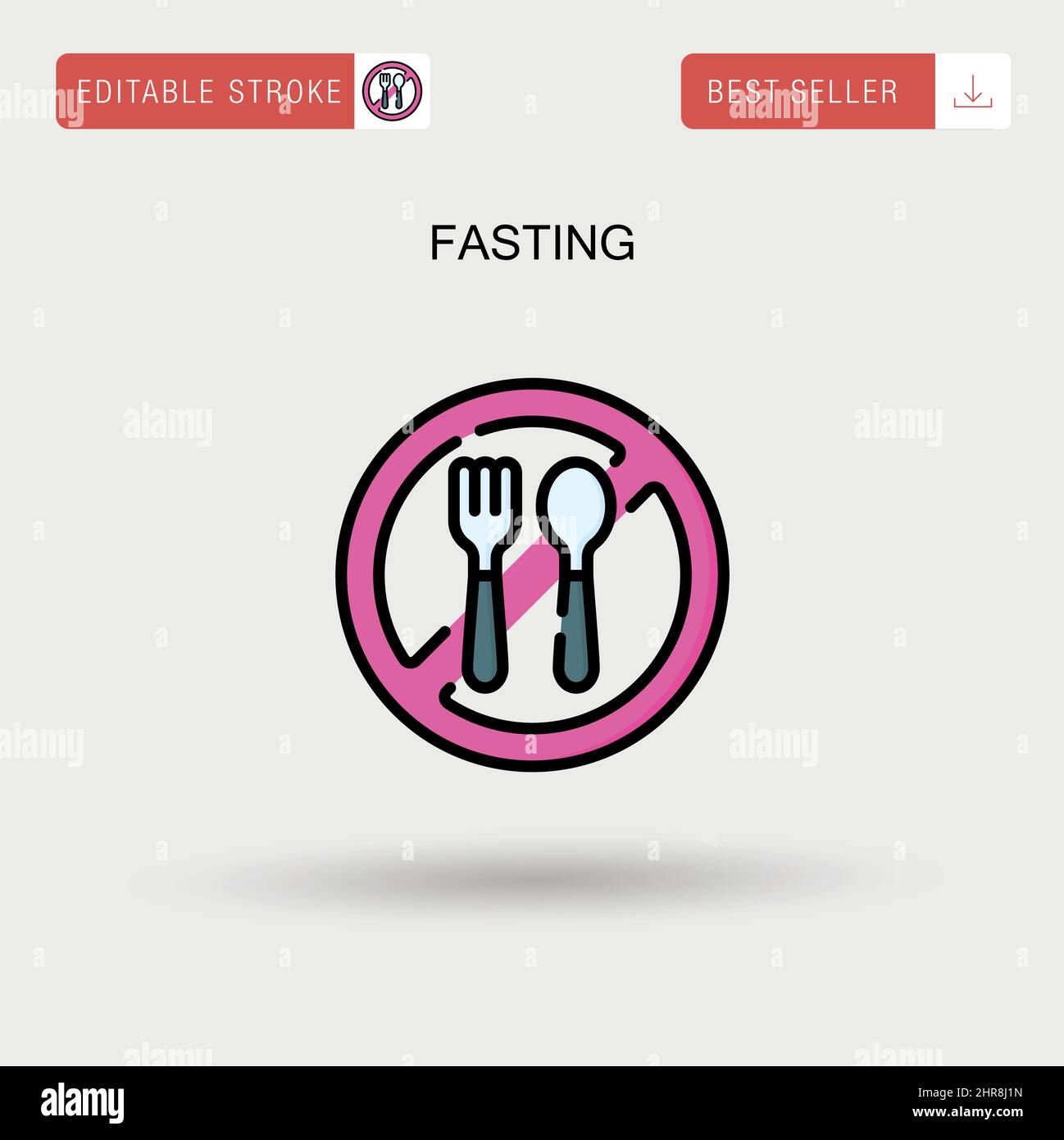 Fasting icon hi-res stock photography and images - Alamy