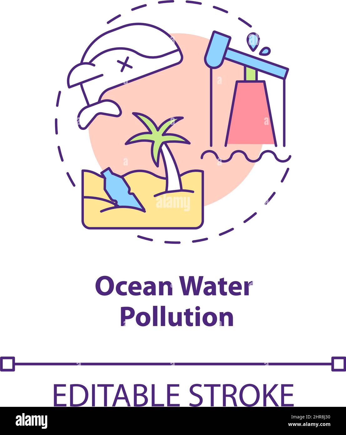 Ocean waste Cut Out Stock Images & Pictures - Alamy