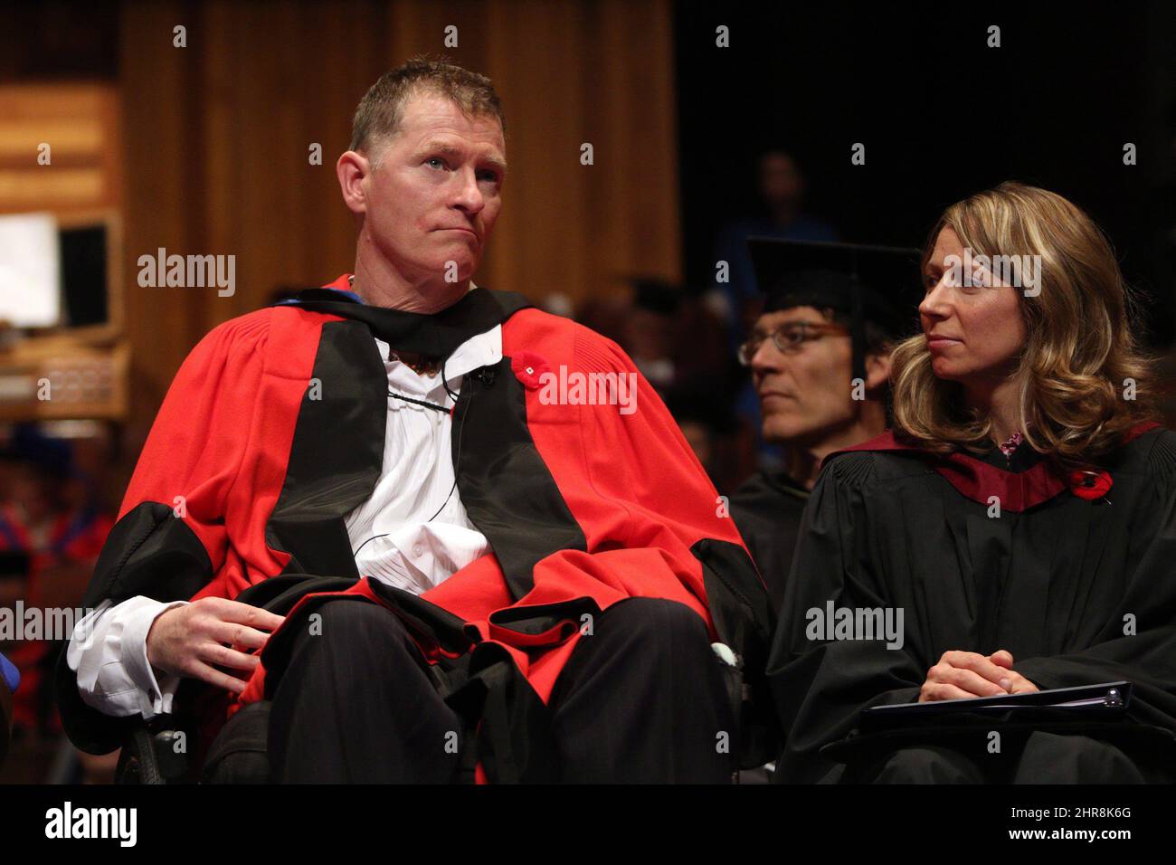 Debbie Greene, wife of Retired Canadian Forces Captain Trevor Greene ...