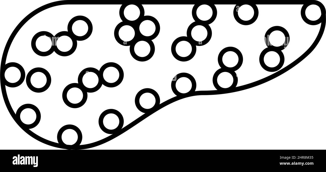 pancreas human line icon vector illustration Stock Vector Image & Art ...