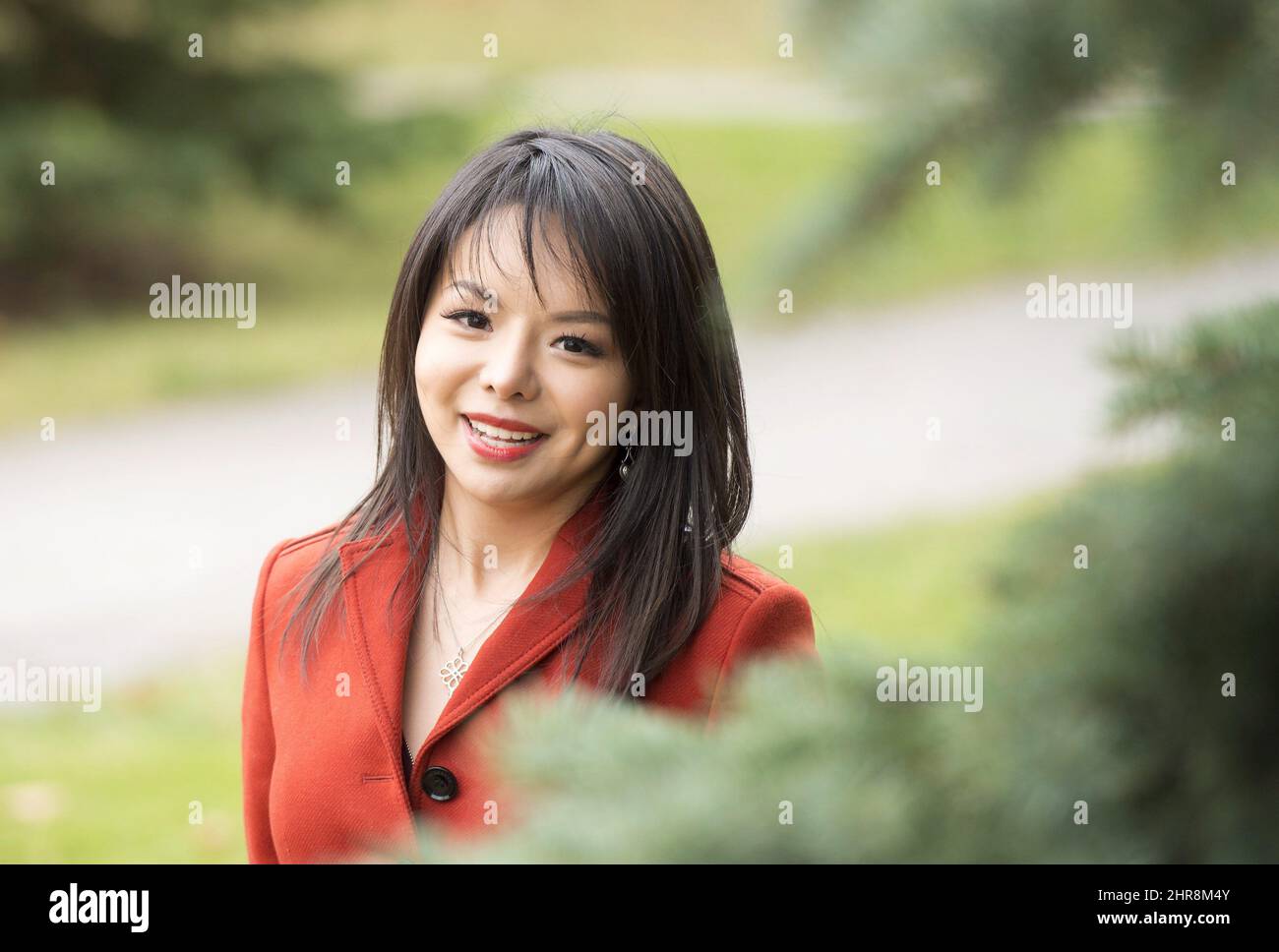 Anastasia Lin poses for a photograph in Toronto on Friday, November 13 ...
