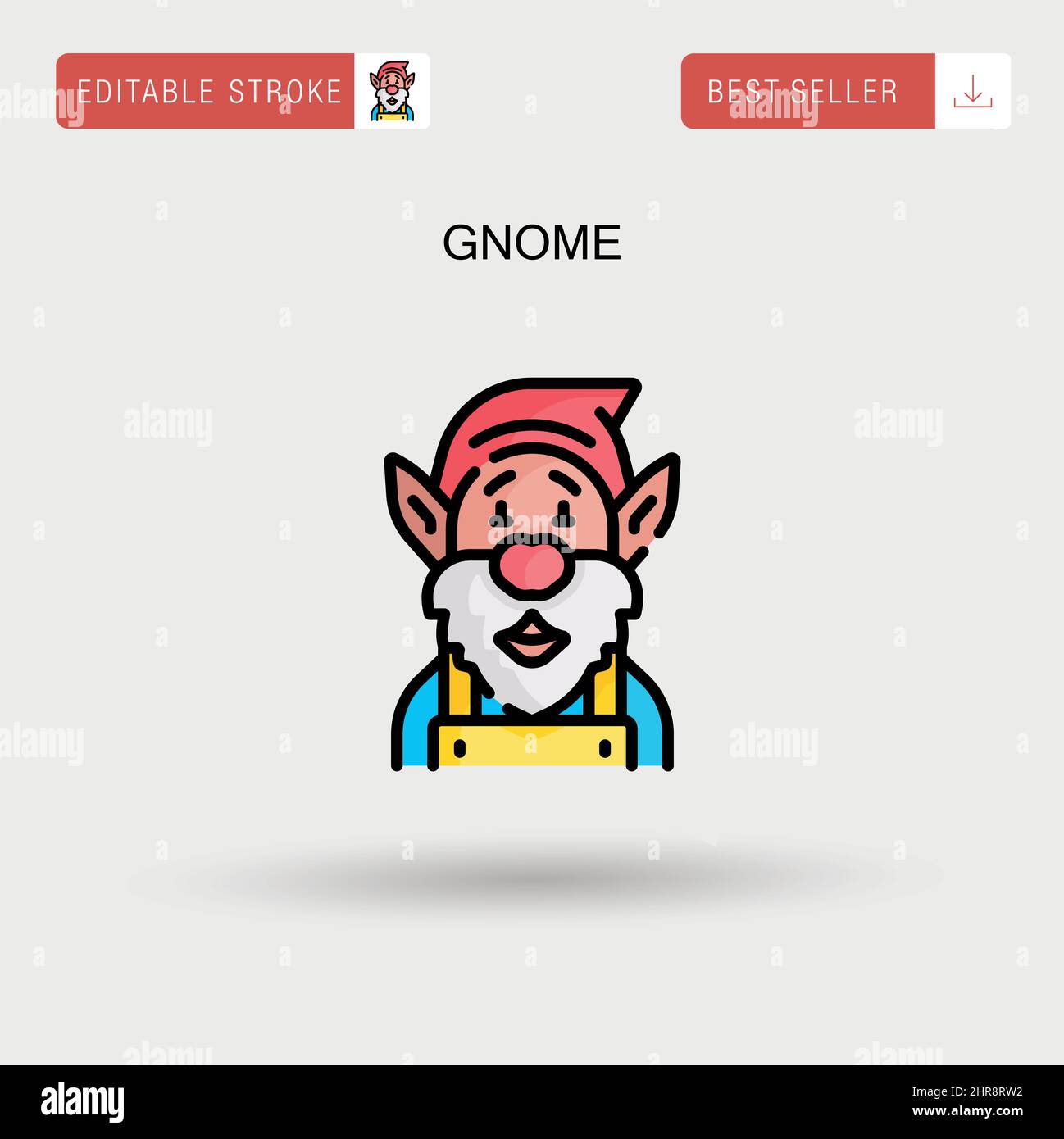 Gnome card Stock Vector Images - Alamy