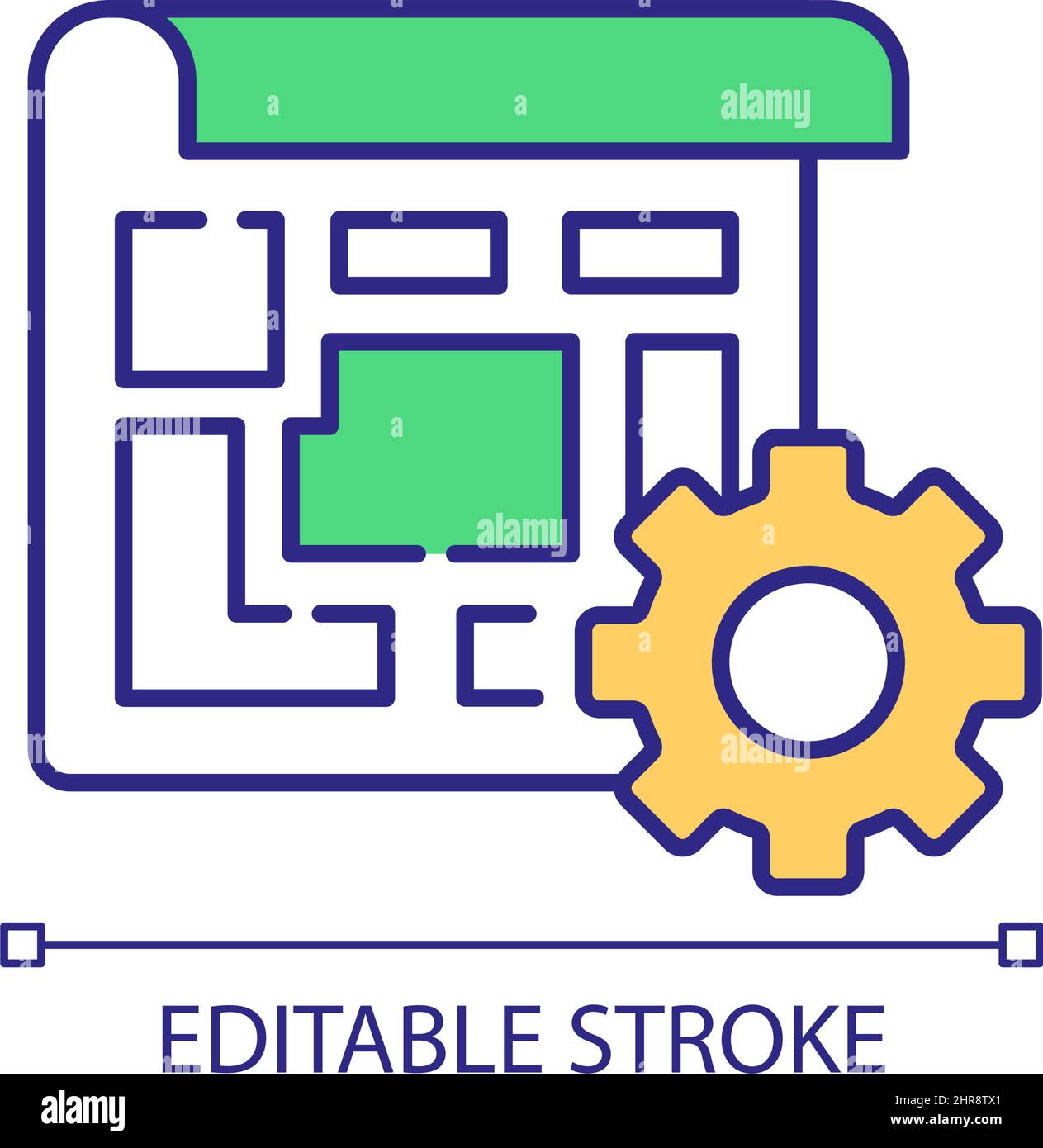 Development plan area Stock Vector Images - Alamy