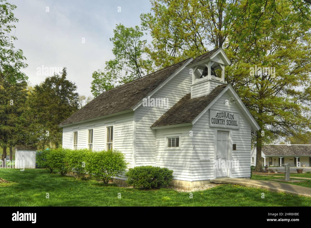 Old historic schoolhouse in Mexico, Missouri Stock Photo - Alamy