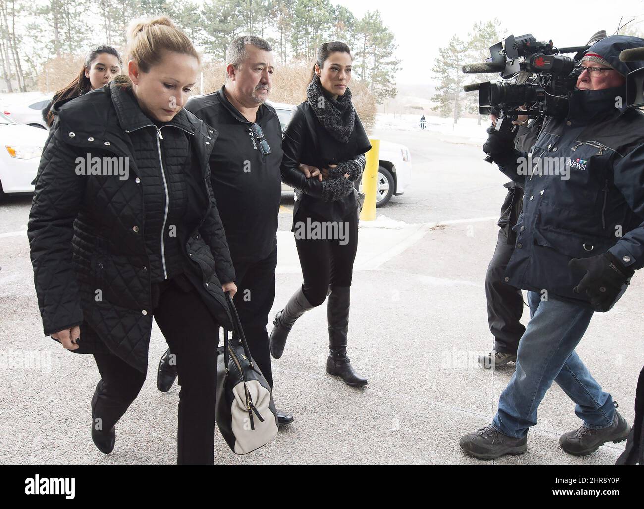 Dawn Muzzo, left, the mother of accused drunk driver Marco Muzzo ...