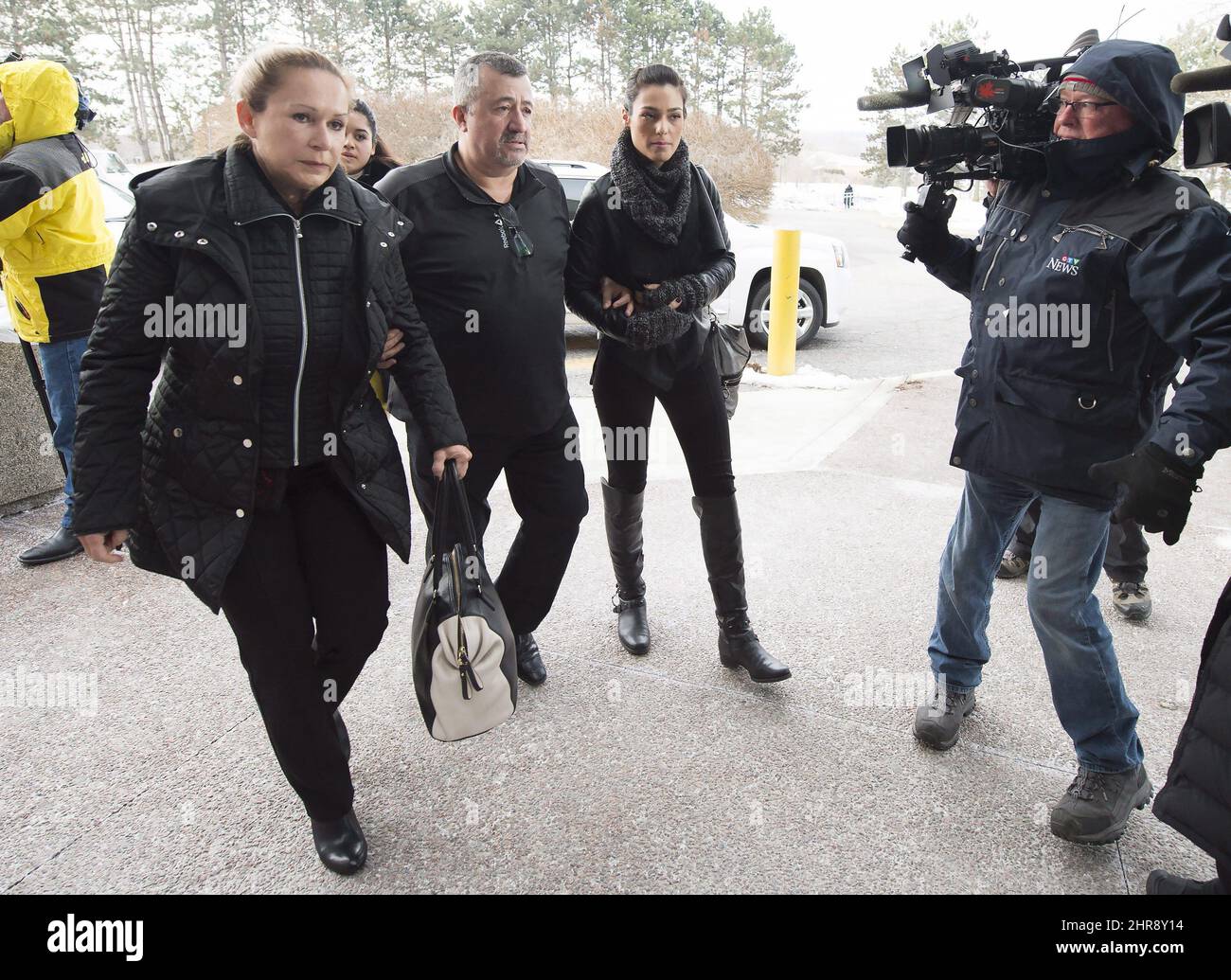 Dawn Muzzo, left, the mother of accused drunk driver Marco Muzzo ...