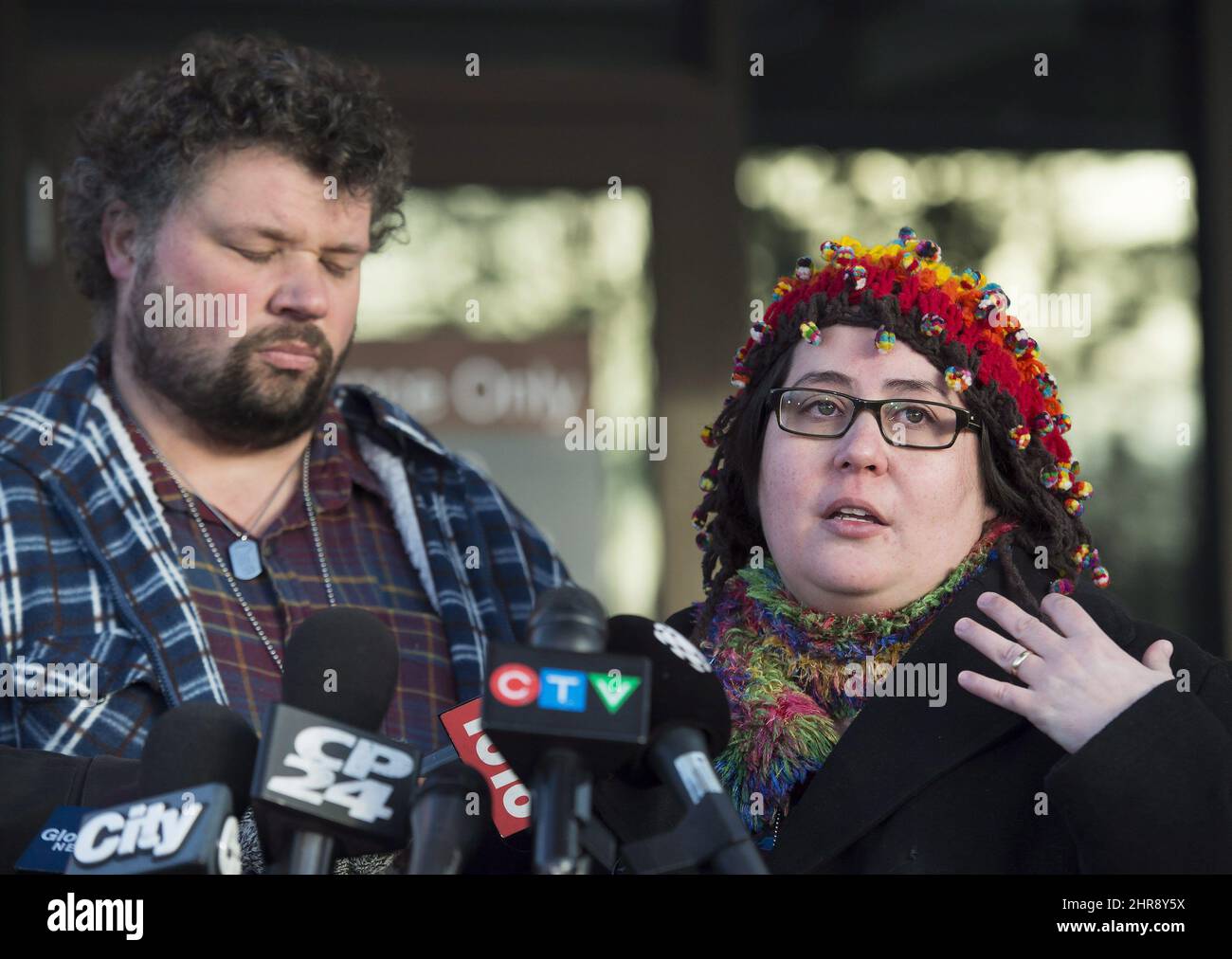 Jennifer Neville-Lake, right, and her husband Ed, who lost their three ...