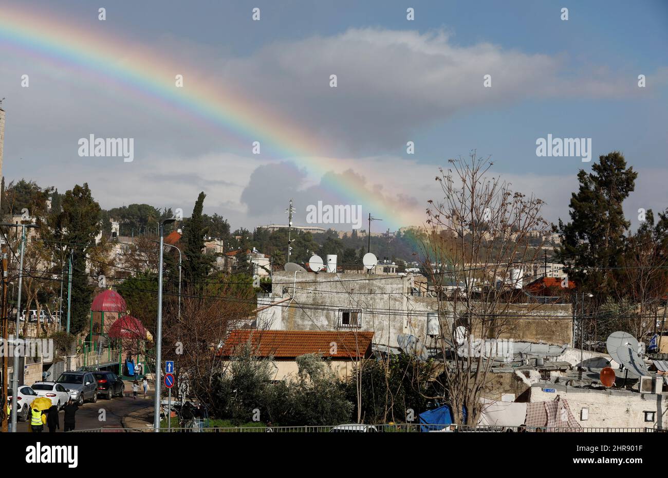 Jerusalems sheikh jarrah neighbourhood hi-res stock photography and ...