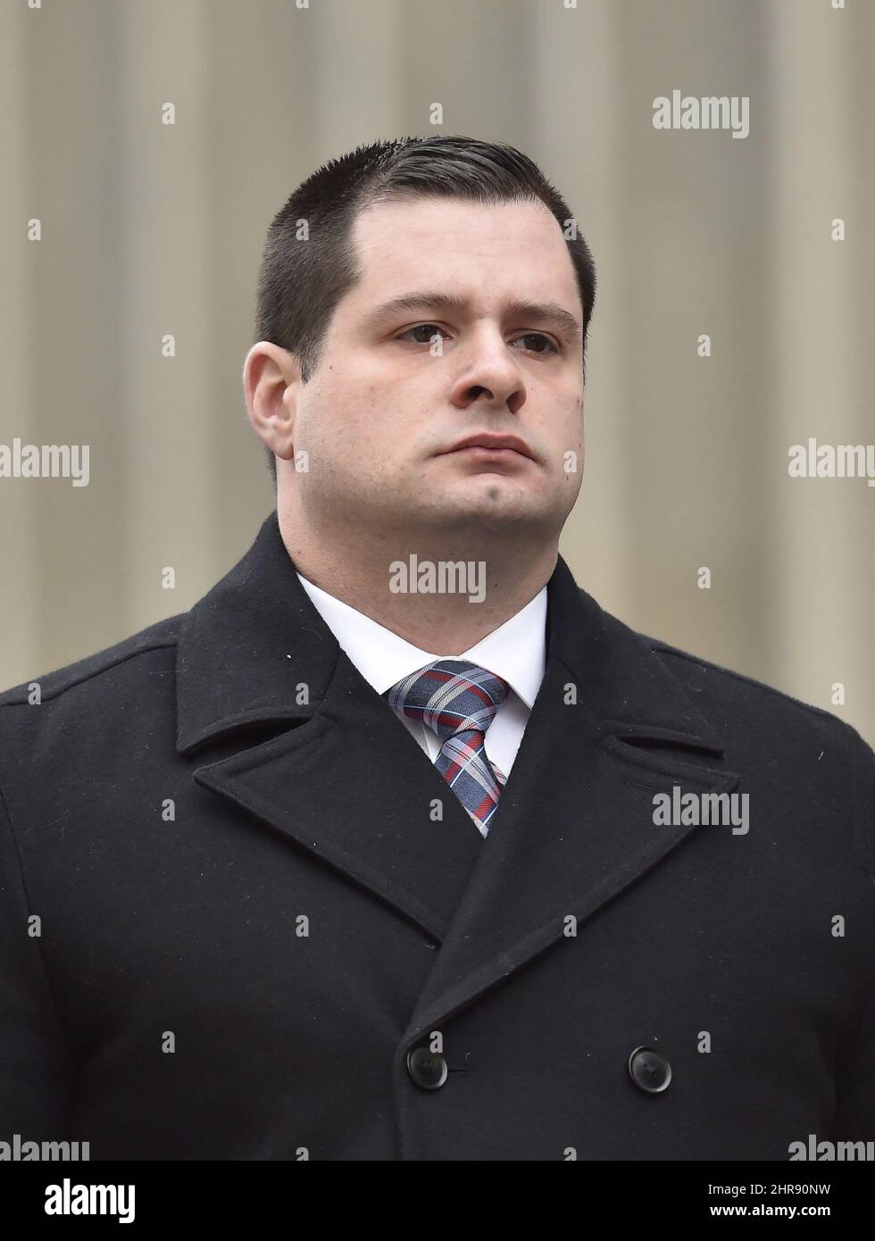 Const. James Forcillo arrives at court in Toronto on Monday, Jan. 25 ...