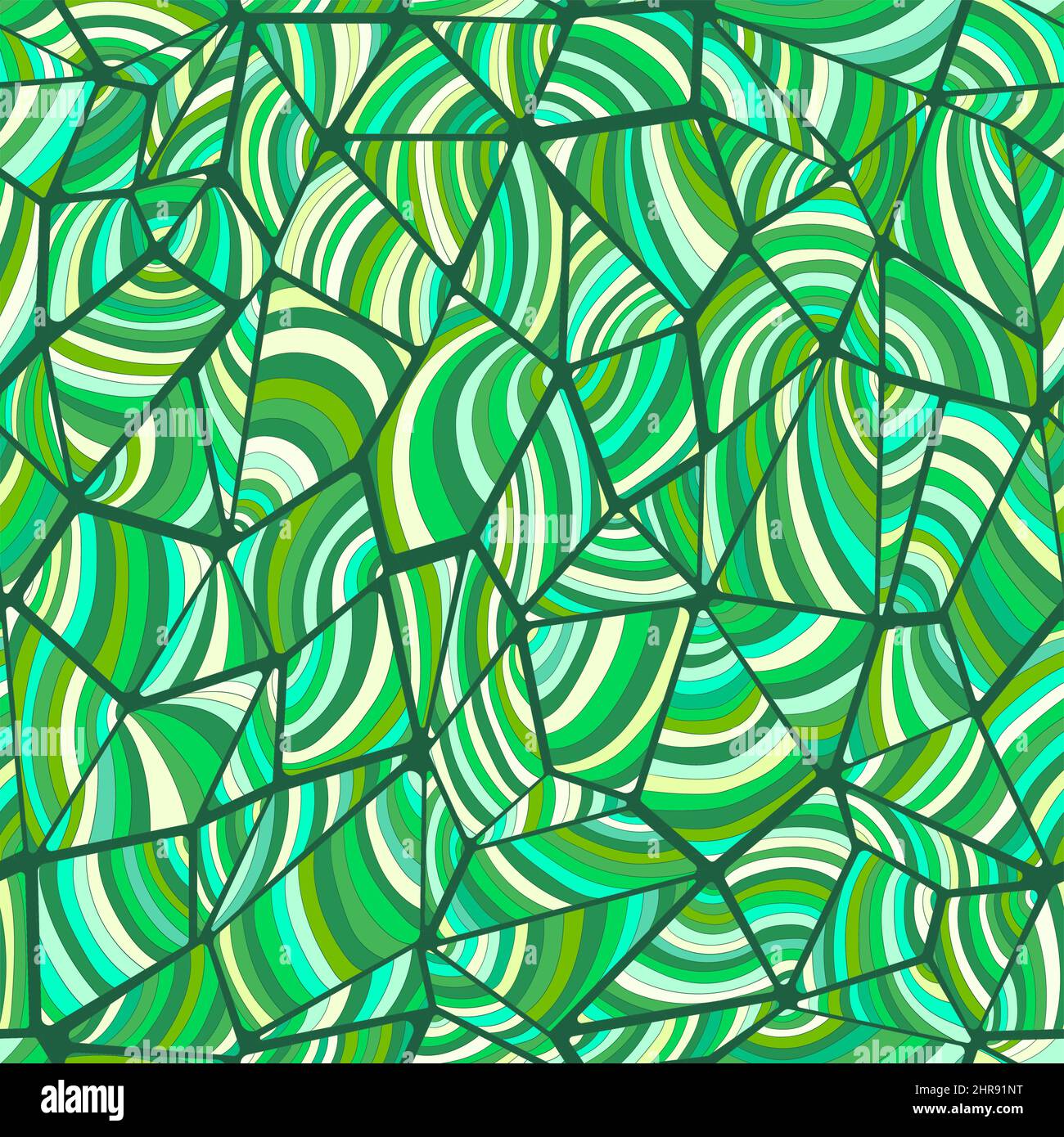 Seamless background of geometric shapes. Freehand illustration Stock ...