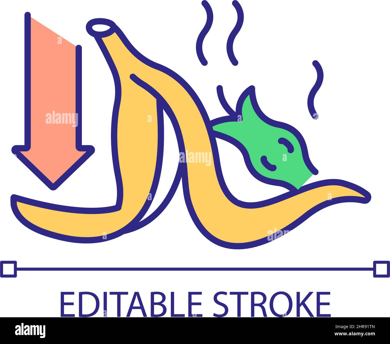 Reduce food waste RGB color icon Stock Vector Image & Art - Alamy