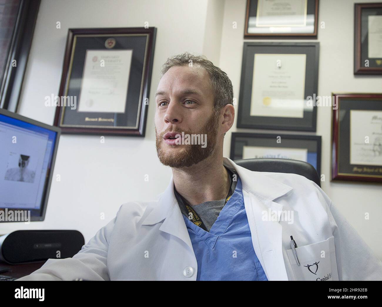 Dr. Matthew Rigby, a head and neck surgeon at the QEII Health Sciences ...