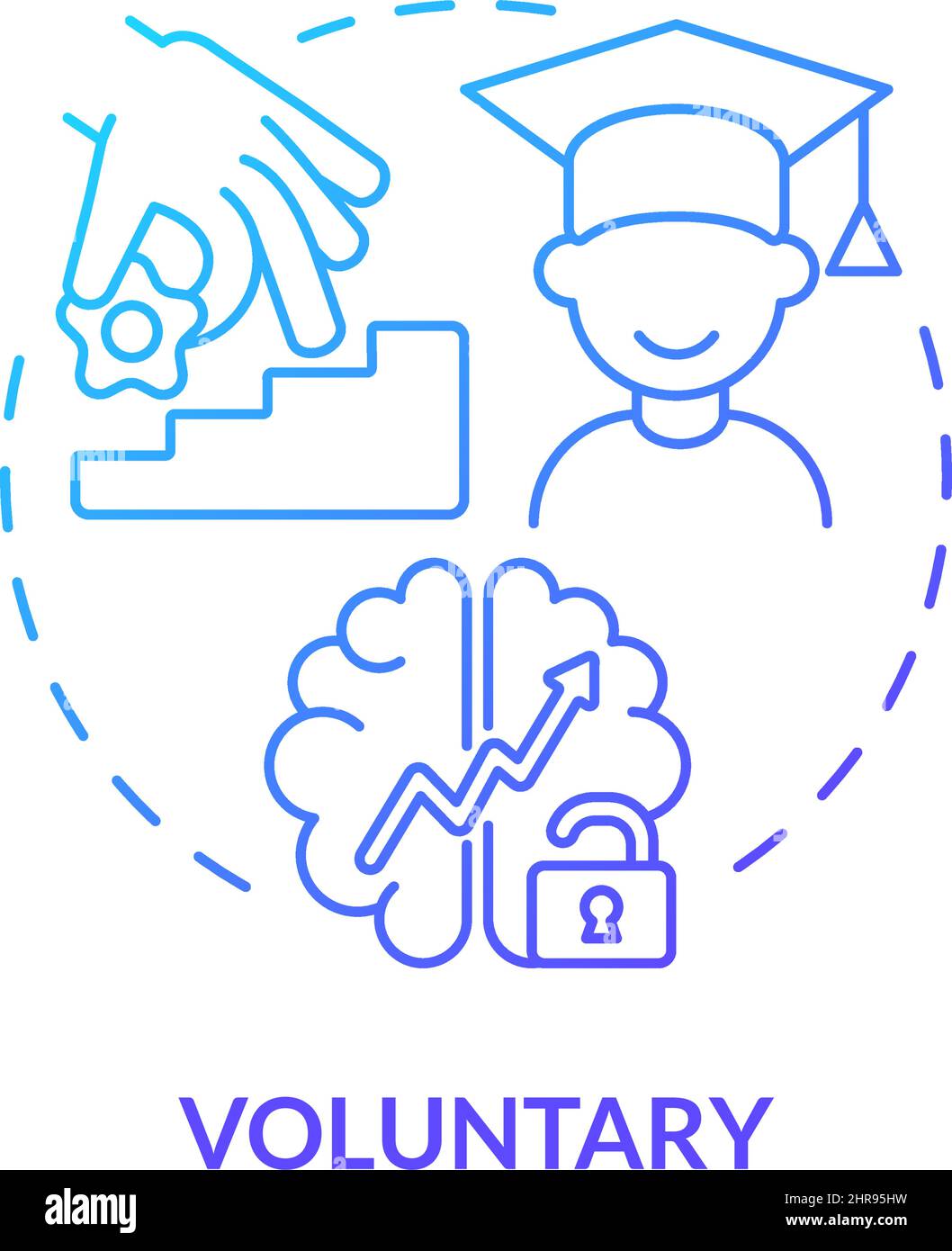 Voluntary education Stock Vector Images - Alamy