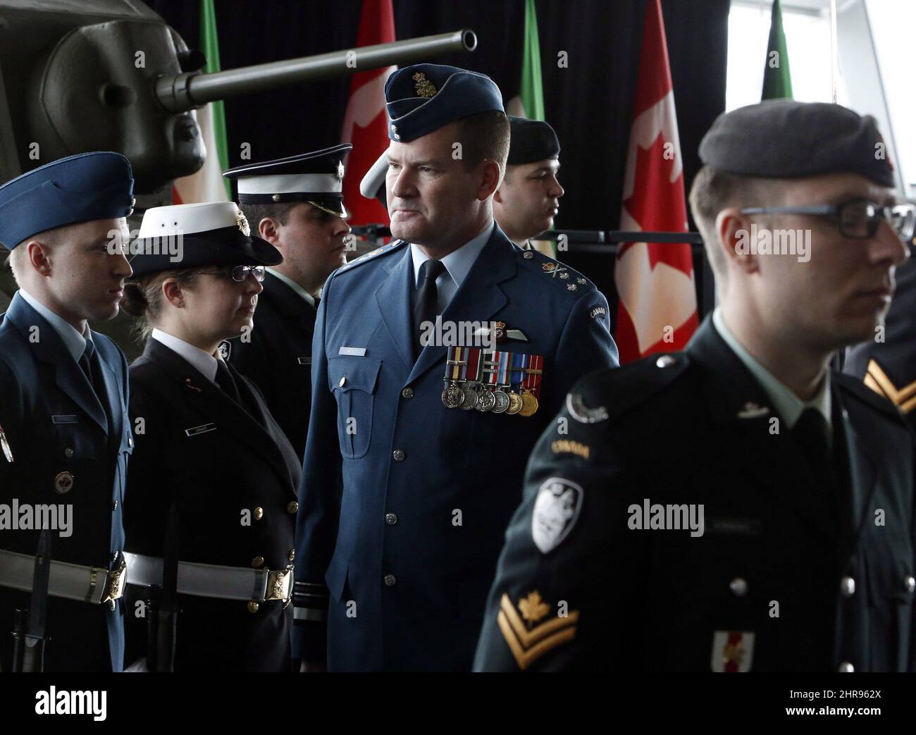 Commander of the Royal Canadian Air Force Lieutenant-General Michael ...