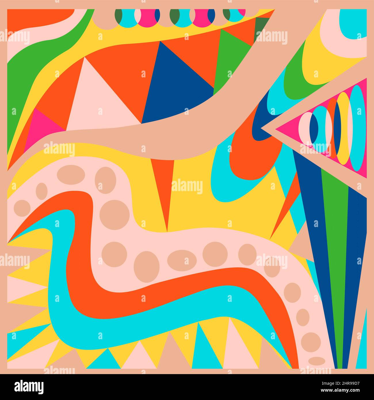 Pucci pattern hi-res stock photography and images - Alamy