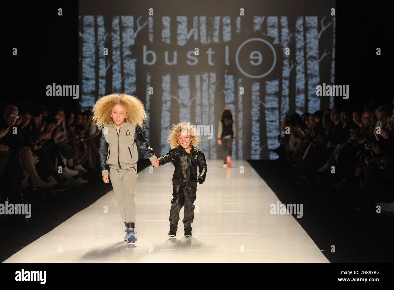 Georgia, left, and Griffith, the children of designers Shawn Hewson and ...