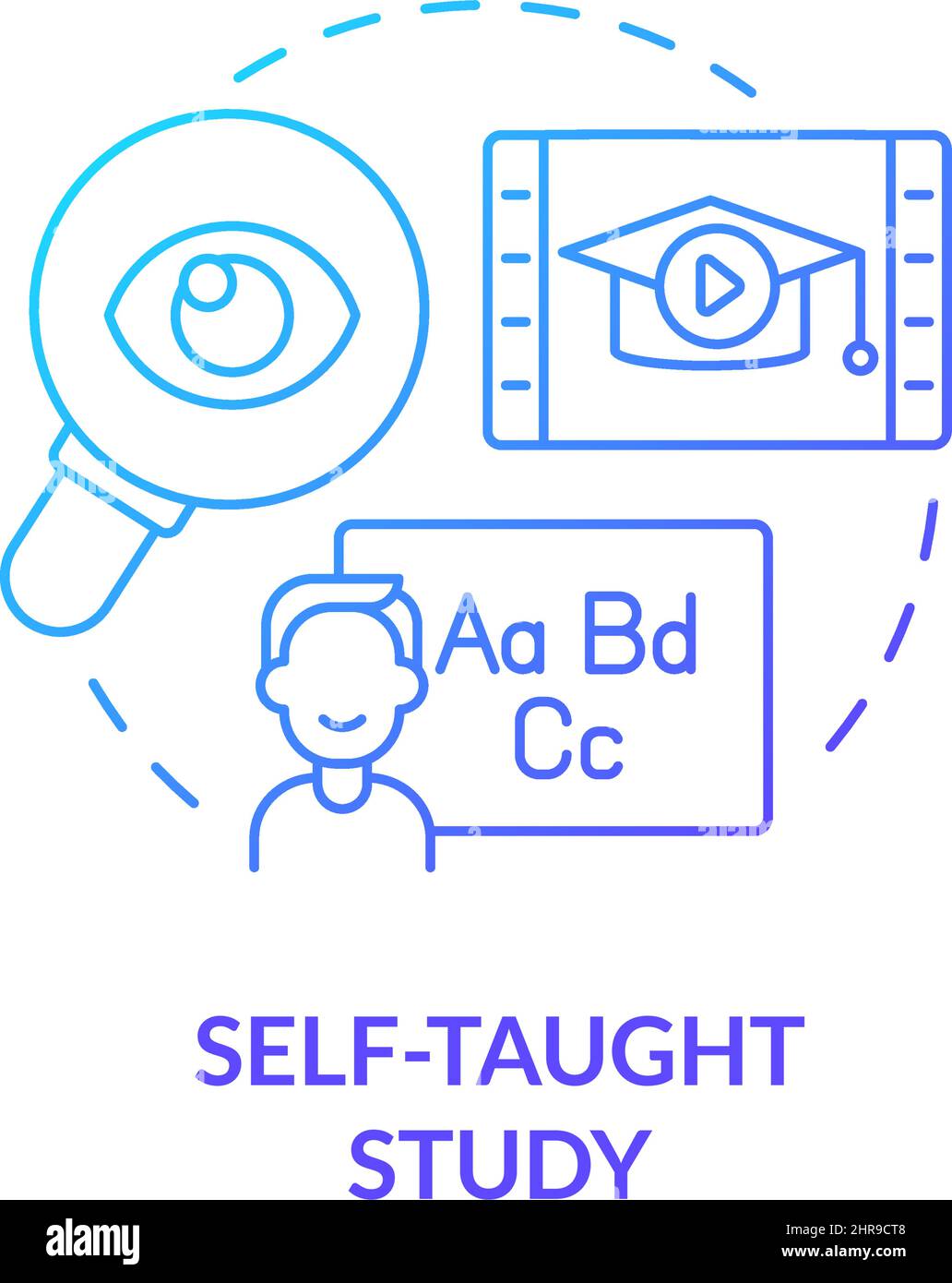 Self taught art Stock Vector Images - Alamy