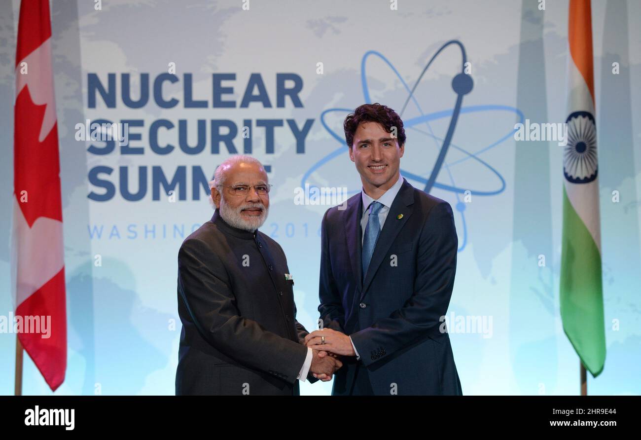 Prime Minister Justin Trudeau takes part in a bilateral meeting with ...