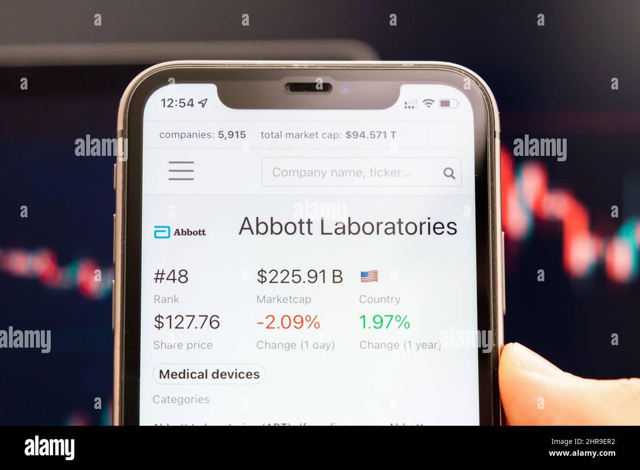 Abbott laboratories hi-res stock photography and images - Alamy
