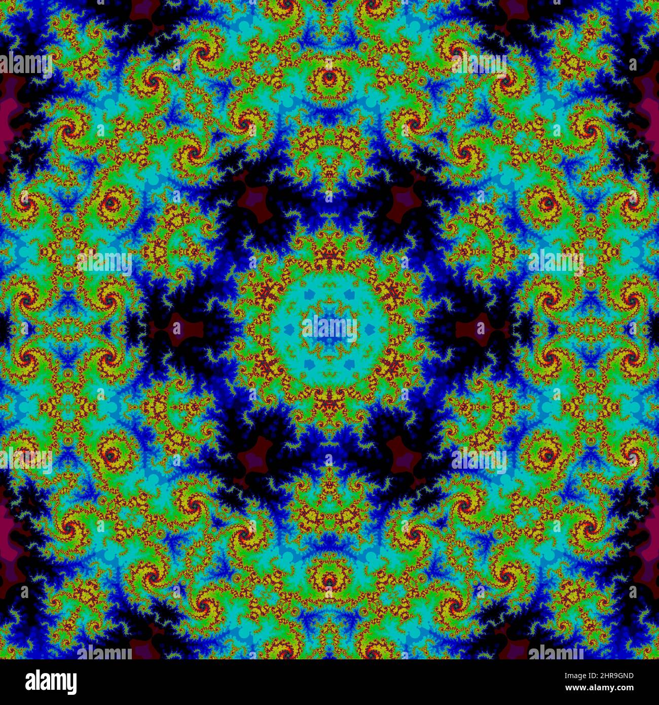 Abstract Computer generated Fractal design. A fractal is a never-ending ...